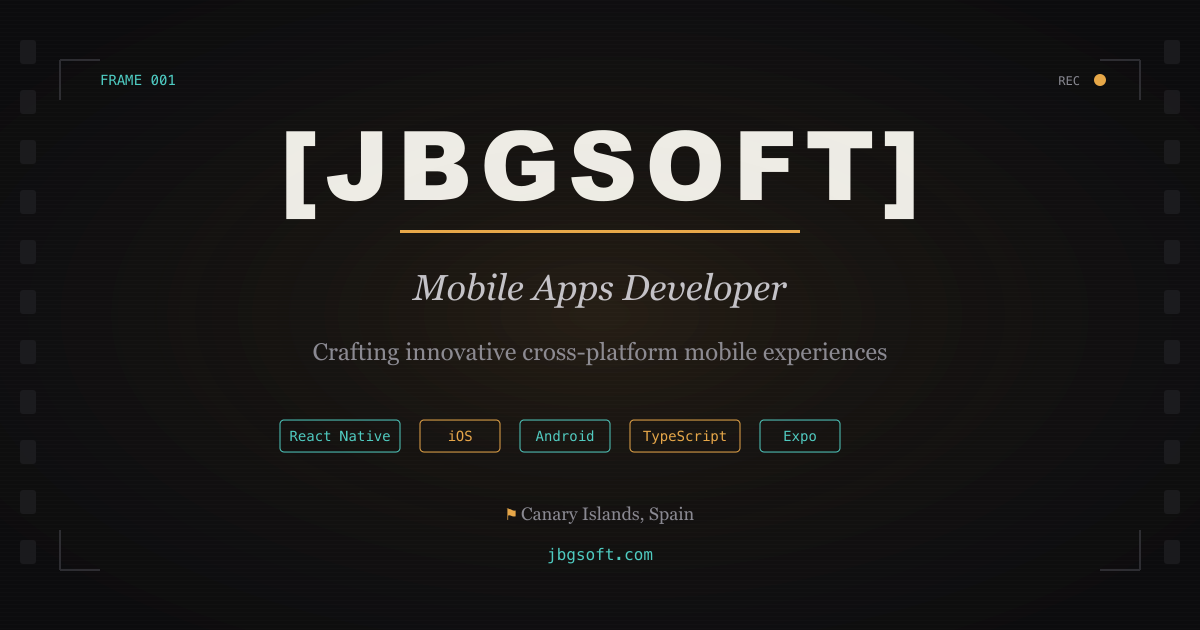 Jaime Barreto - Mobile Apps Developer | React Native, iOS & Android ...